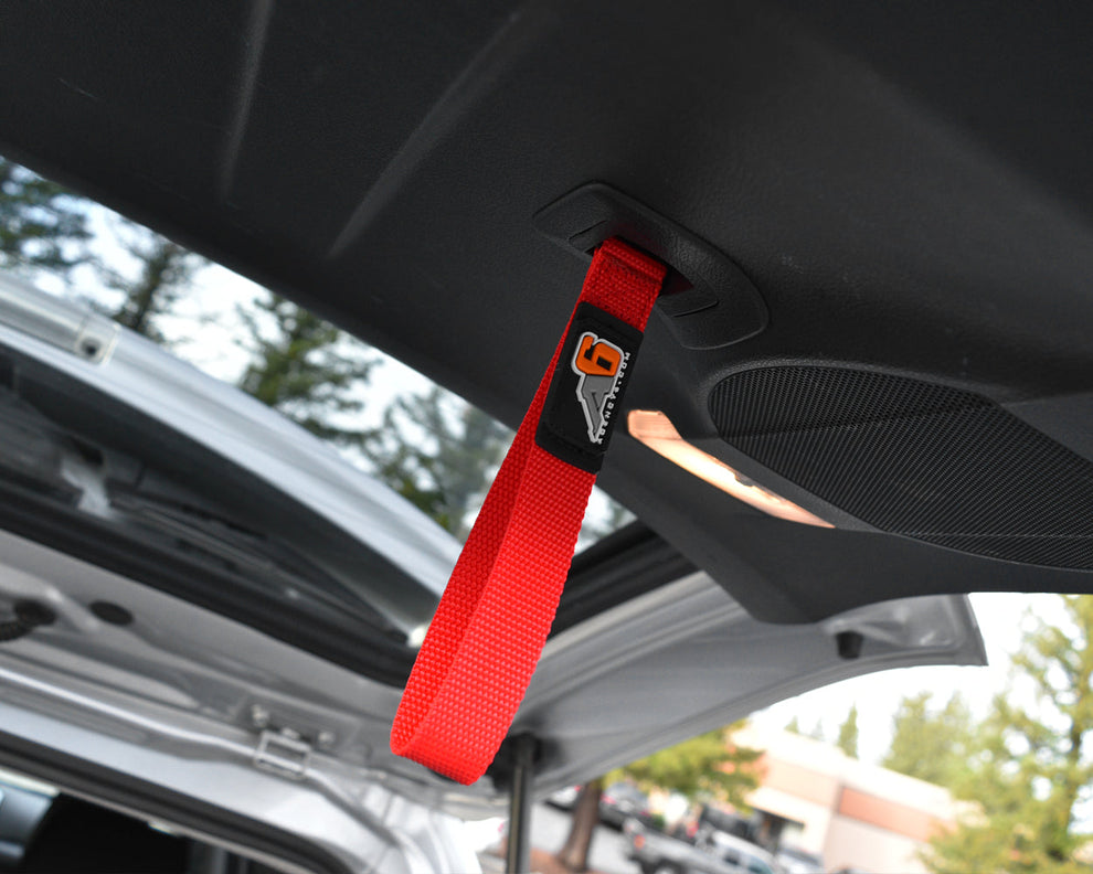 (5TH GEN) Toyota 4Runner Rear Lift Gate Hatch Pull Assist Strap (RED) – The Overland Essentials